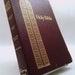 Holy Bible,kjv, Giant Print, Red Letter Edition, Concordance Leather ...