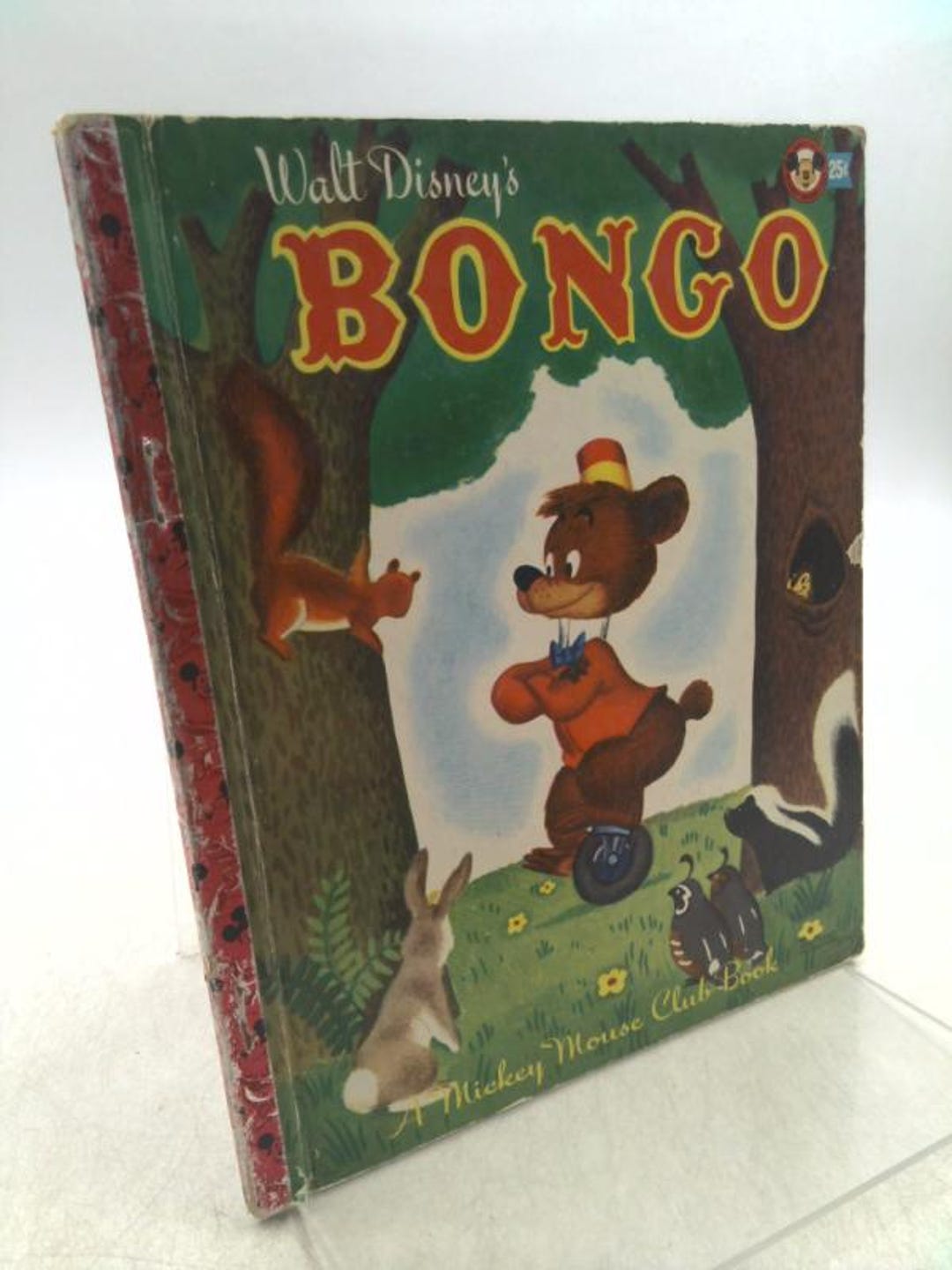 Walt Disney's Bongo a Little Golden Book - Etsy