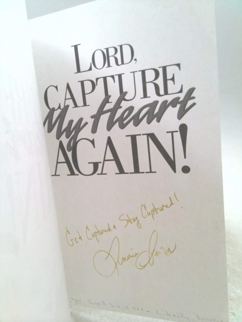 Lord, Capture My Heart Again by Laurie Smith - Etsy