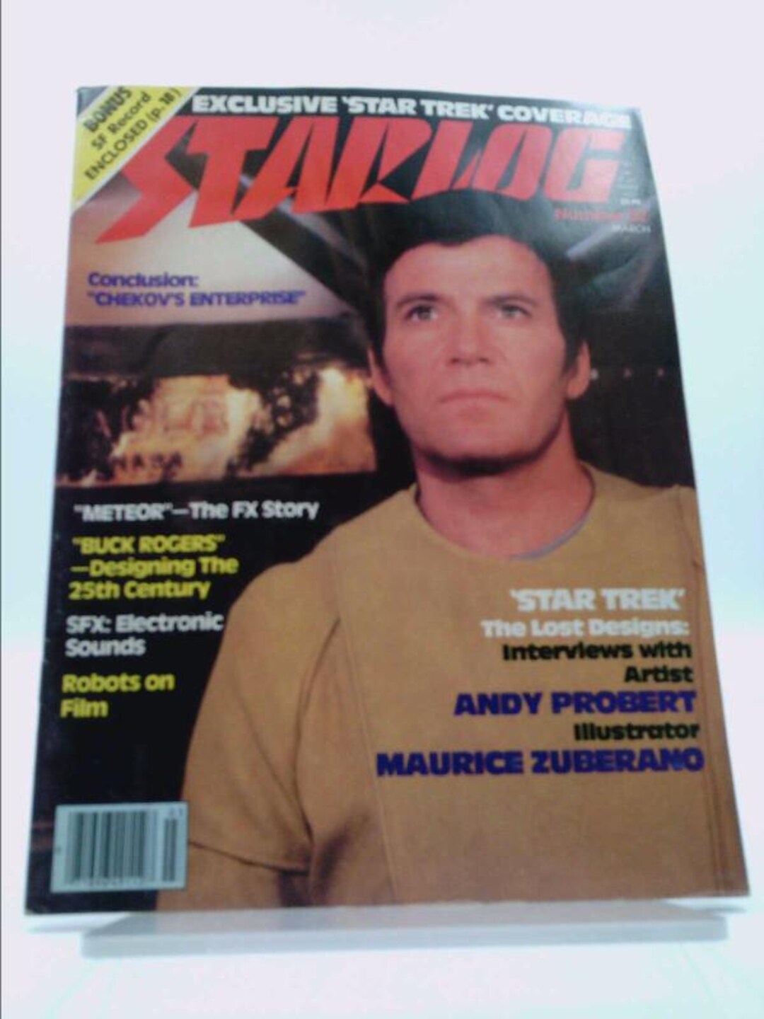 Starlog #32 Mar. 1980 Chekov's Enterprise Star Trek Motion Picture ...