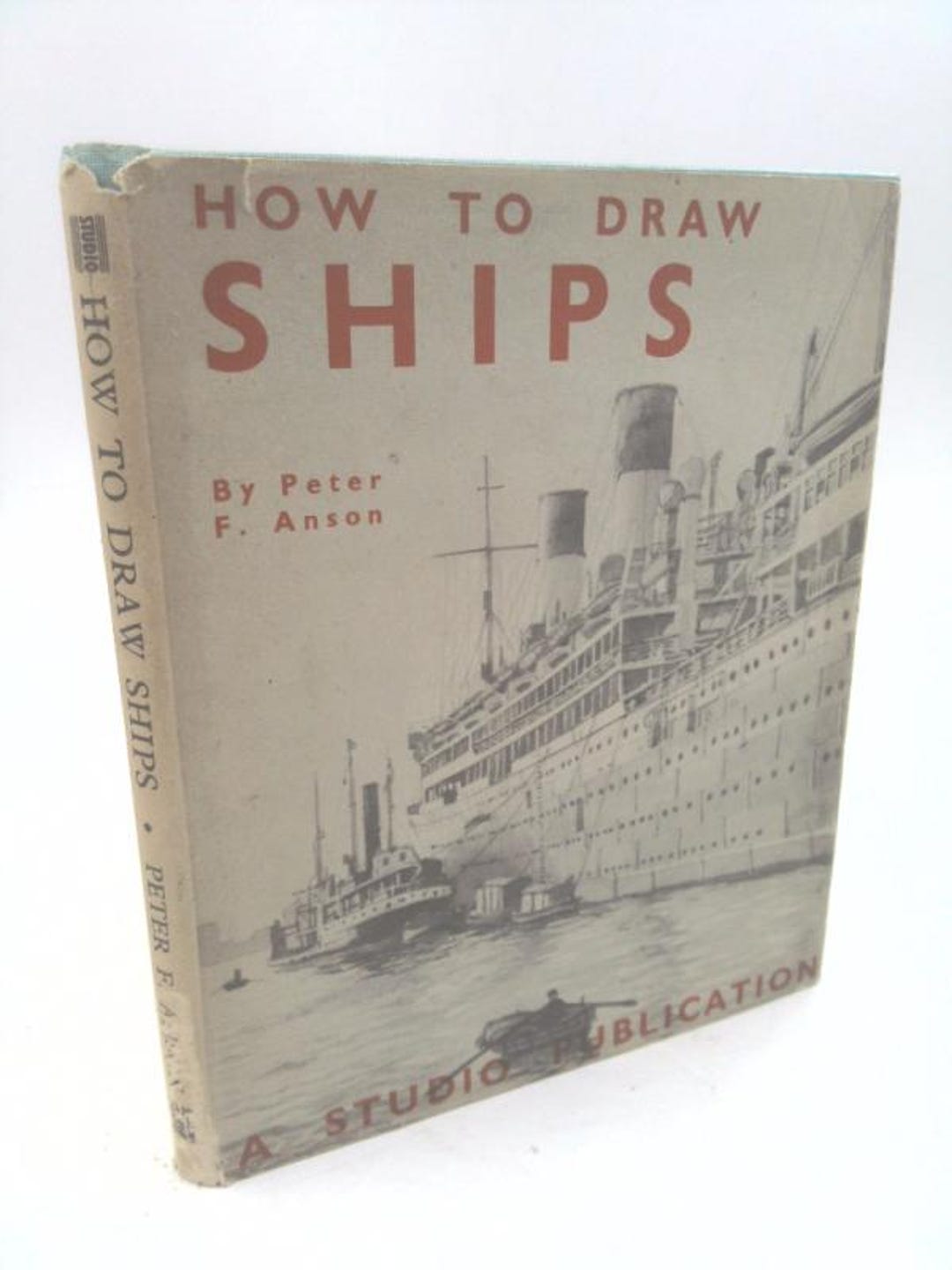 How to Draw Ships by Peter F. Anson - Etsy