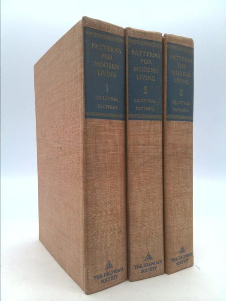 Patterns for Modern Living: Cultural Patterns (three-volume Set) by the ...