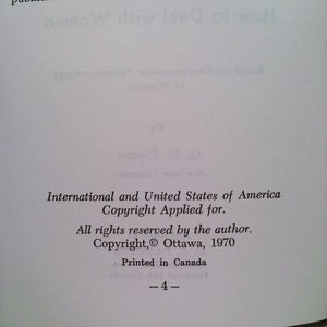 Understanding Woman Behavior or How to Deal With Women Based on ...