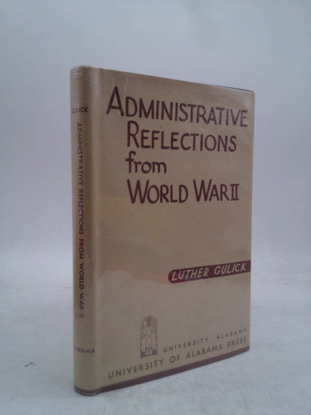 Administrative Reflections From World War Ii by Luther Halsey Gulick - Etsy