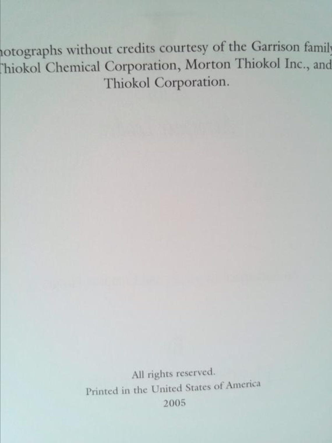 Ulas Edwin (ed) Garrison: A Family and Business History of an Aerospace ...