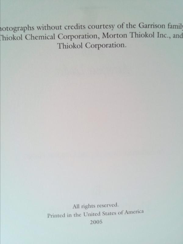 Ulas Edwin (ed) Garrison: A Family and Business History of an Aerospace ...