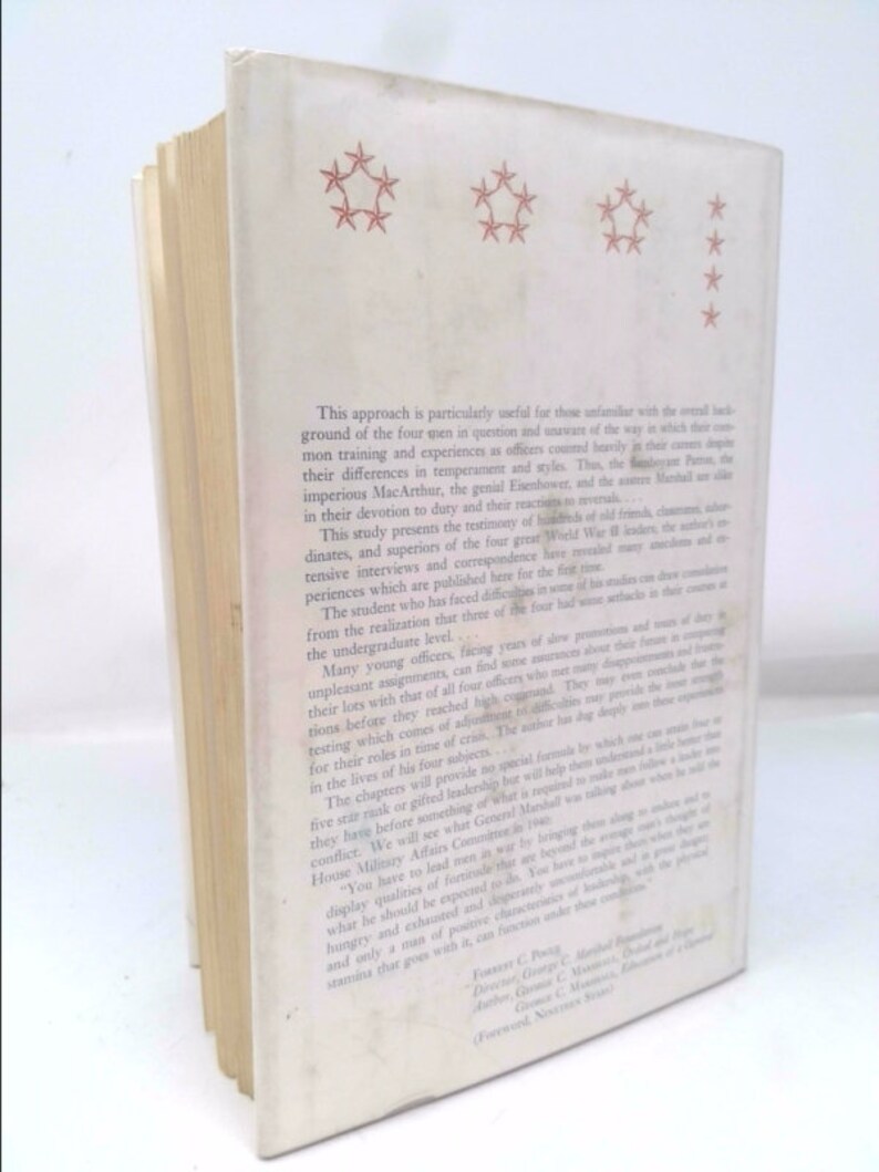 Nineteen Stars: A Study in Military Character and Leadership by Edgar F ...