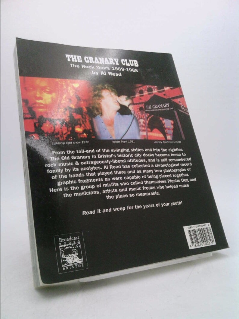 The Granary Club: the Rock Years 1969-1988 by Al Read - Etsy