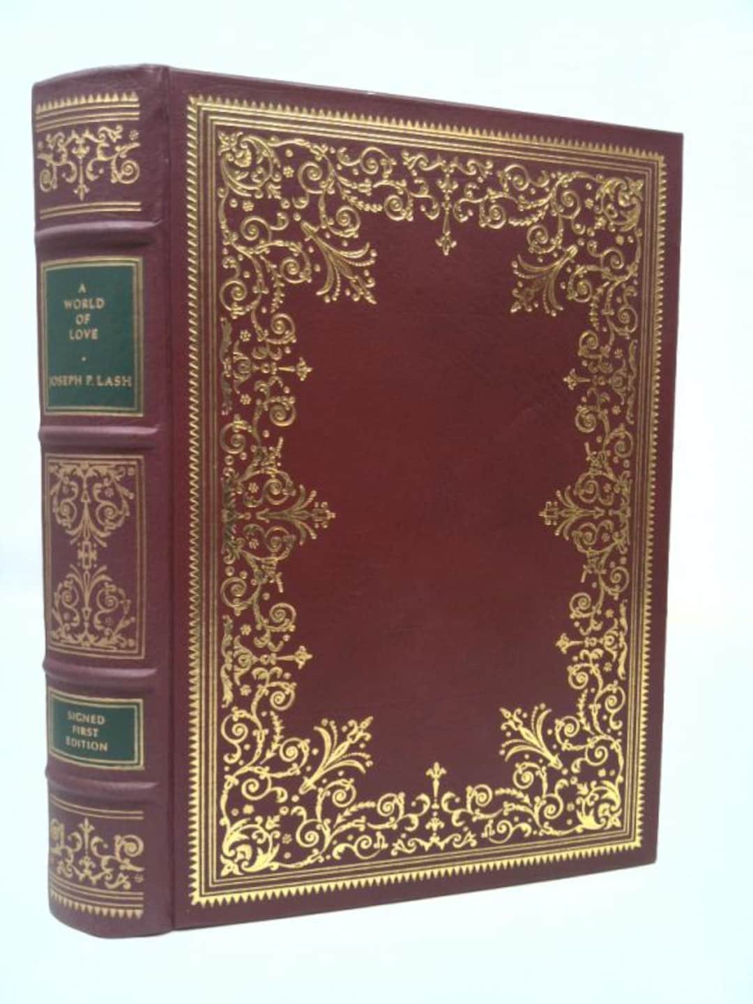 A World of Love (signed) by Joseph P. Lash - Etsy