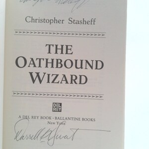 The Oathbound Wizard by Christopher Stasheff - Etsy