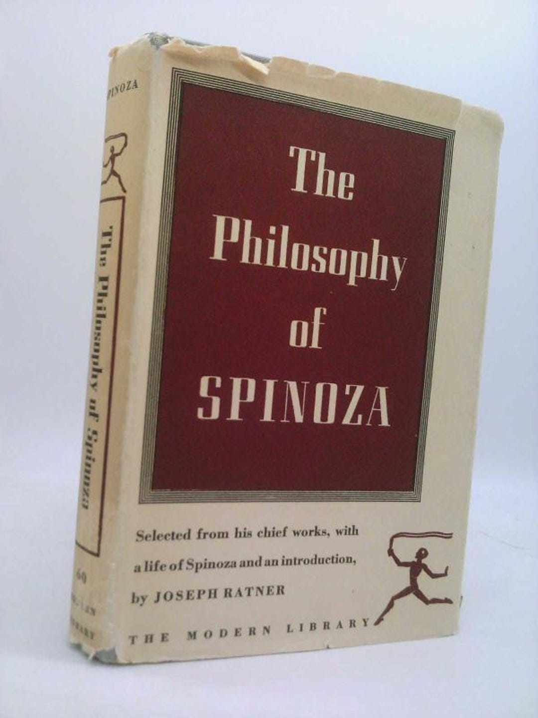 The Philosophy of Spinoza Modern Library No. 60 by Joseph Ratner - Etsy