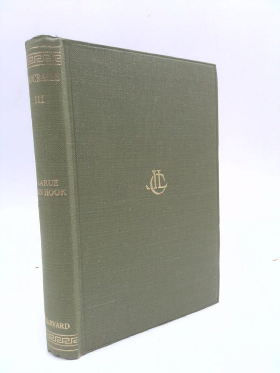 Isocrates Iii With an English Translation; Loeb Classical Library No ...