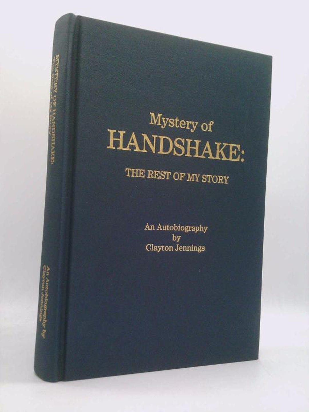 Mystery of Handshake: the Rest of My Story by Clayton Jennings - Etsy