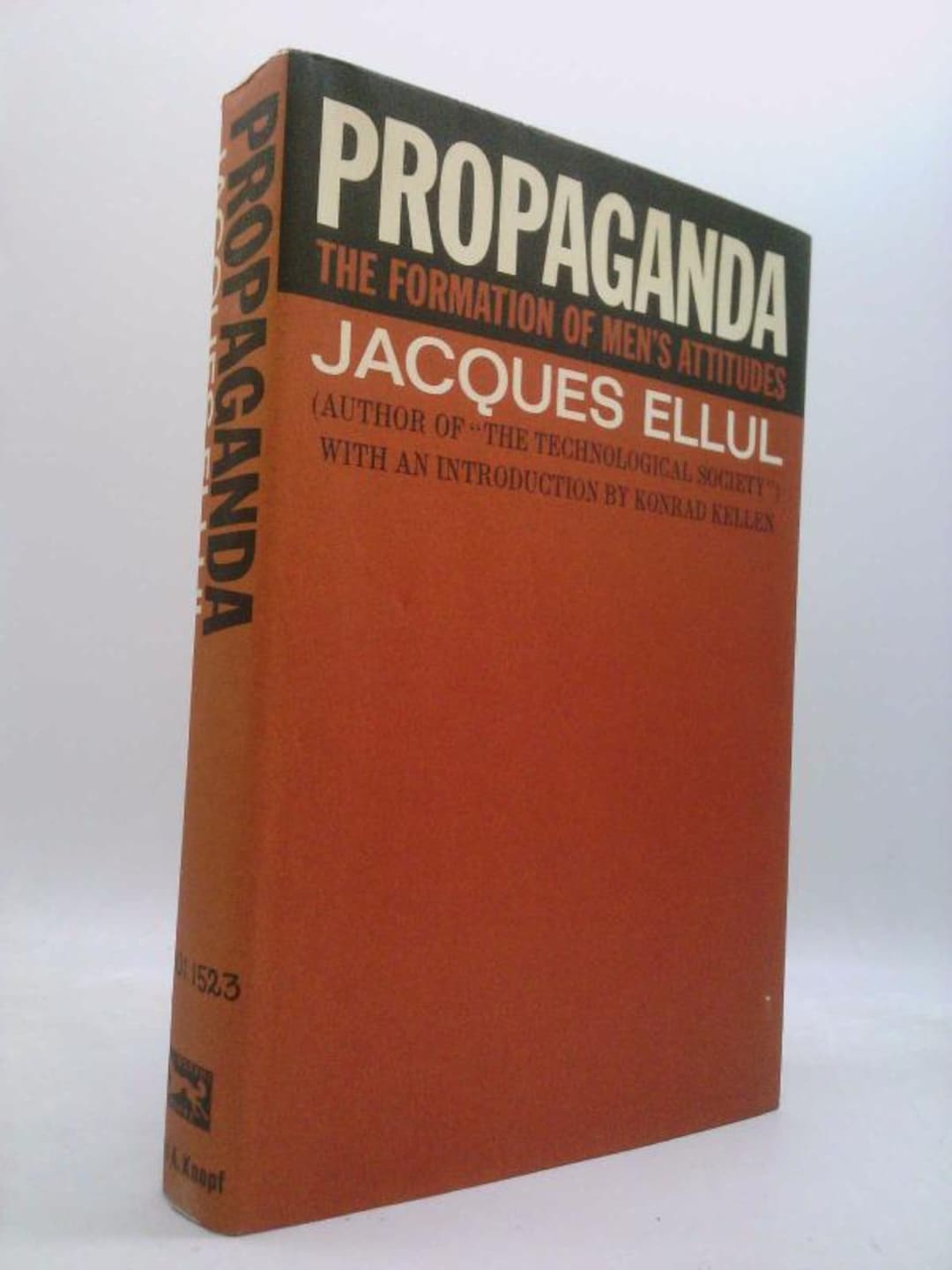 Propaganda: the Formation of Men's Attitudes by Jacques Ellul - Etsy