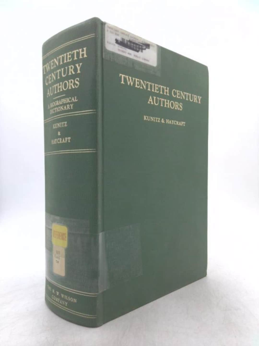 Twentieth Century Authors: A Biographical Dictionary of Modern ...