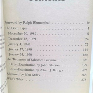 The Gotti Tapes by Ralph Blumenthal - Etsy