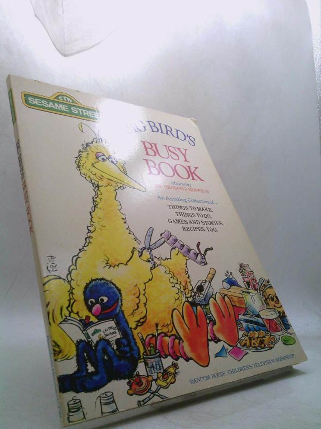 Big Bird's Busy Book Starring Jim Henson's Muppets by Michael Frith ...