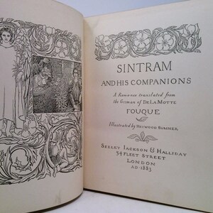 Sintram and His Companions. by Illustrated by Heywood Sumner: De La ...