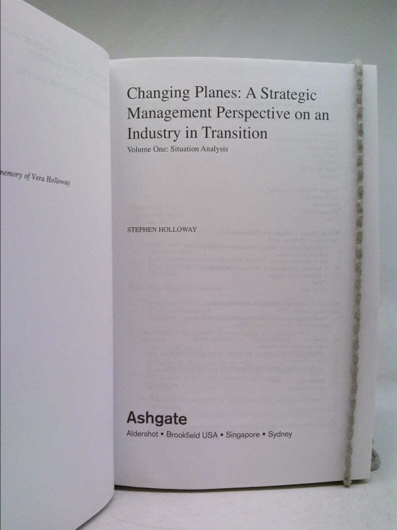 Changing Planes: A Strategic Management Perspective on an - Etsy