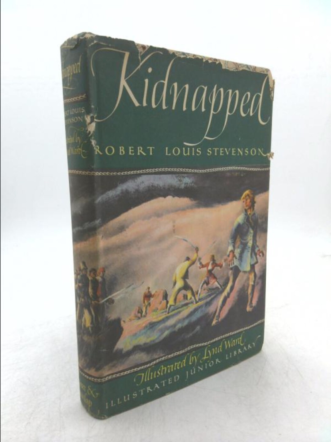 Kidnapped Illustrated Junior Library by Lynd Ward Stevenson - Etsy