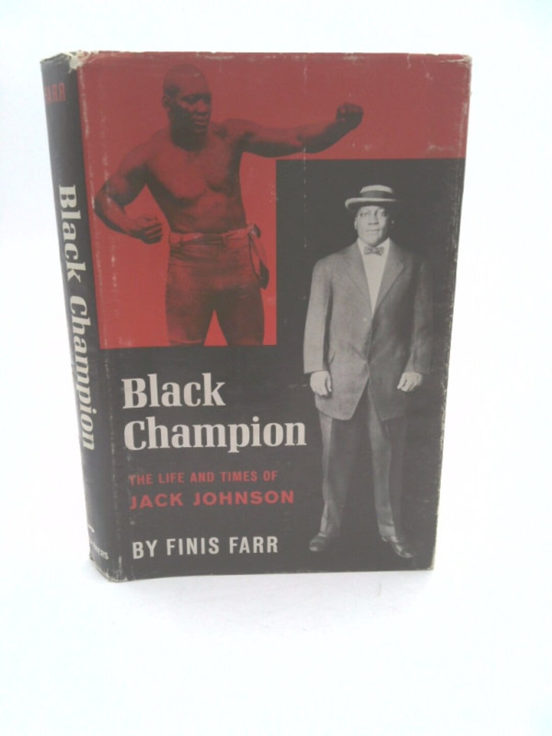 Black Champion the Life and Times of Jack Johnson by Finis Farr - Etsy