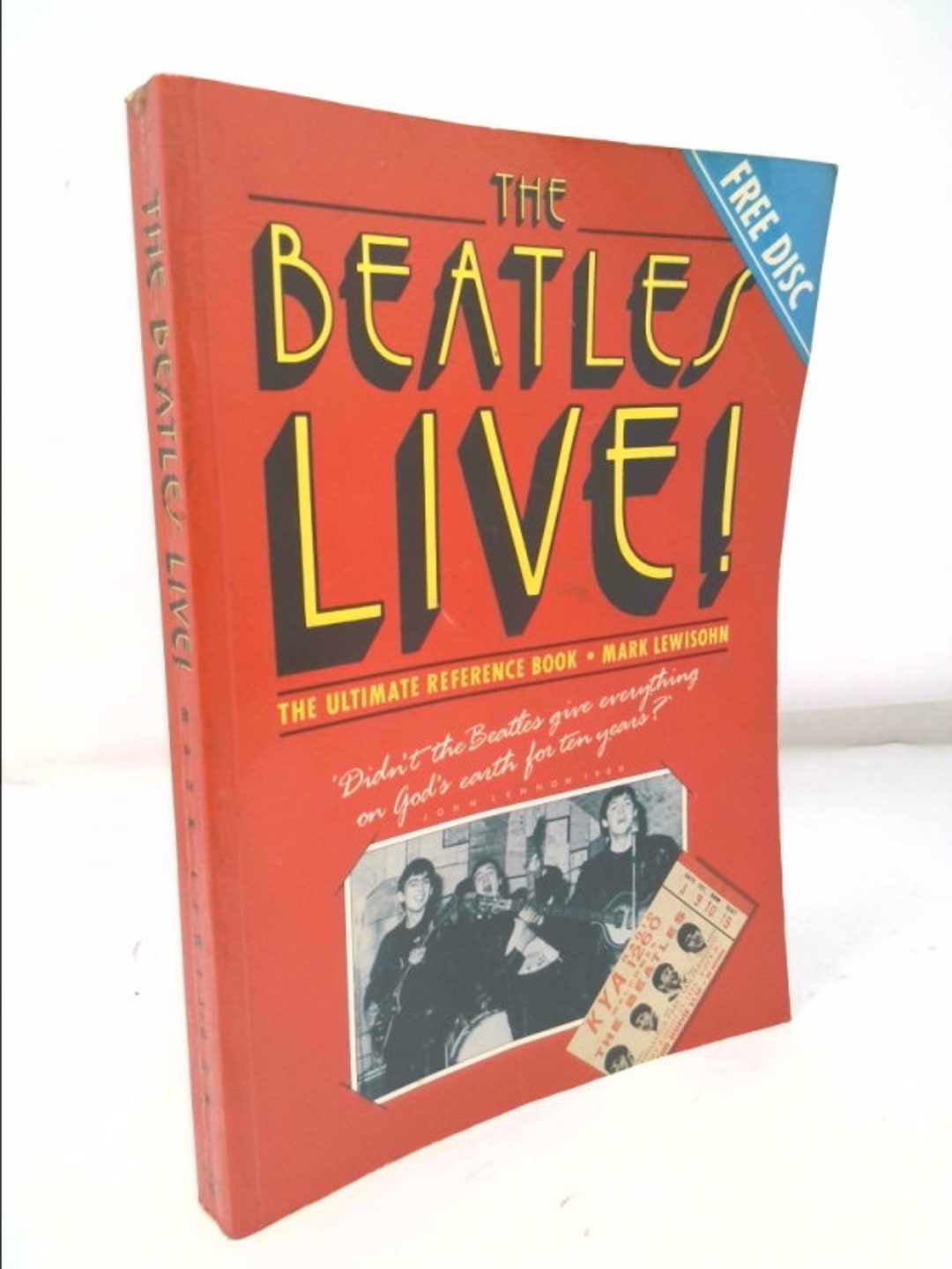 The Beatles Live: the Ultimate Reference Book by Mark Lewisohn - Etsy