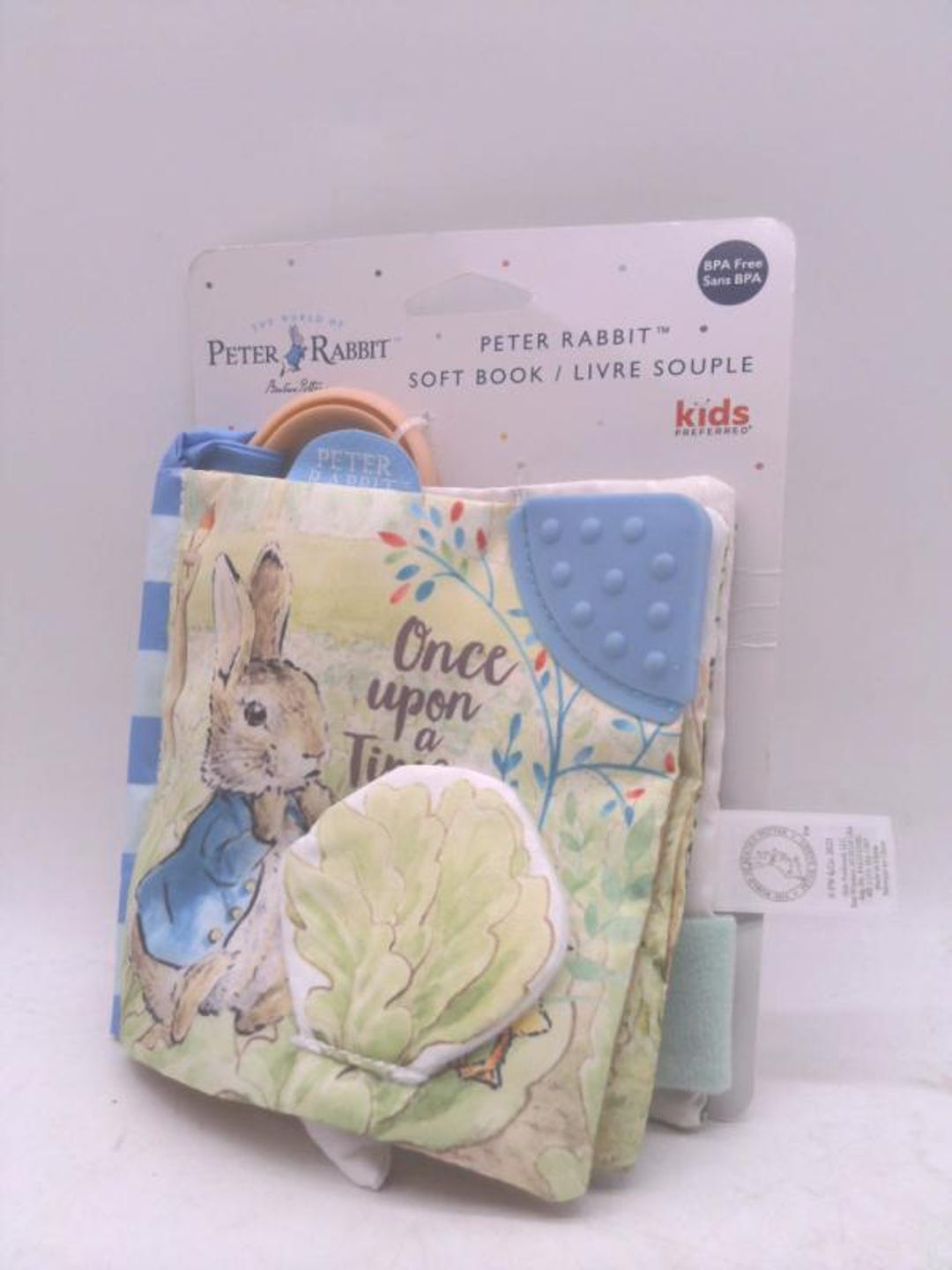 Kids Preferred Peter Rabbit Soft Book With Toy, Teether and Crinkle, 5 ...