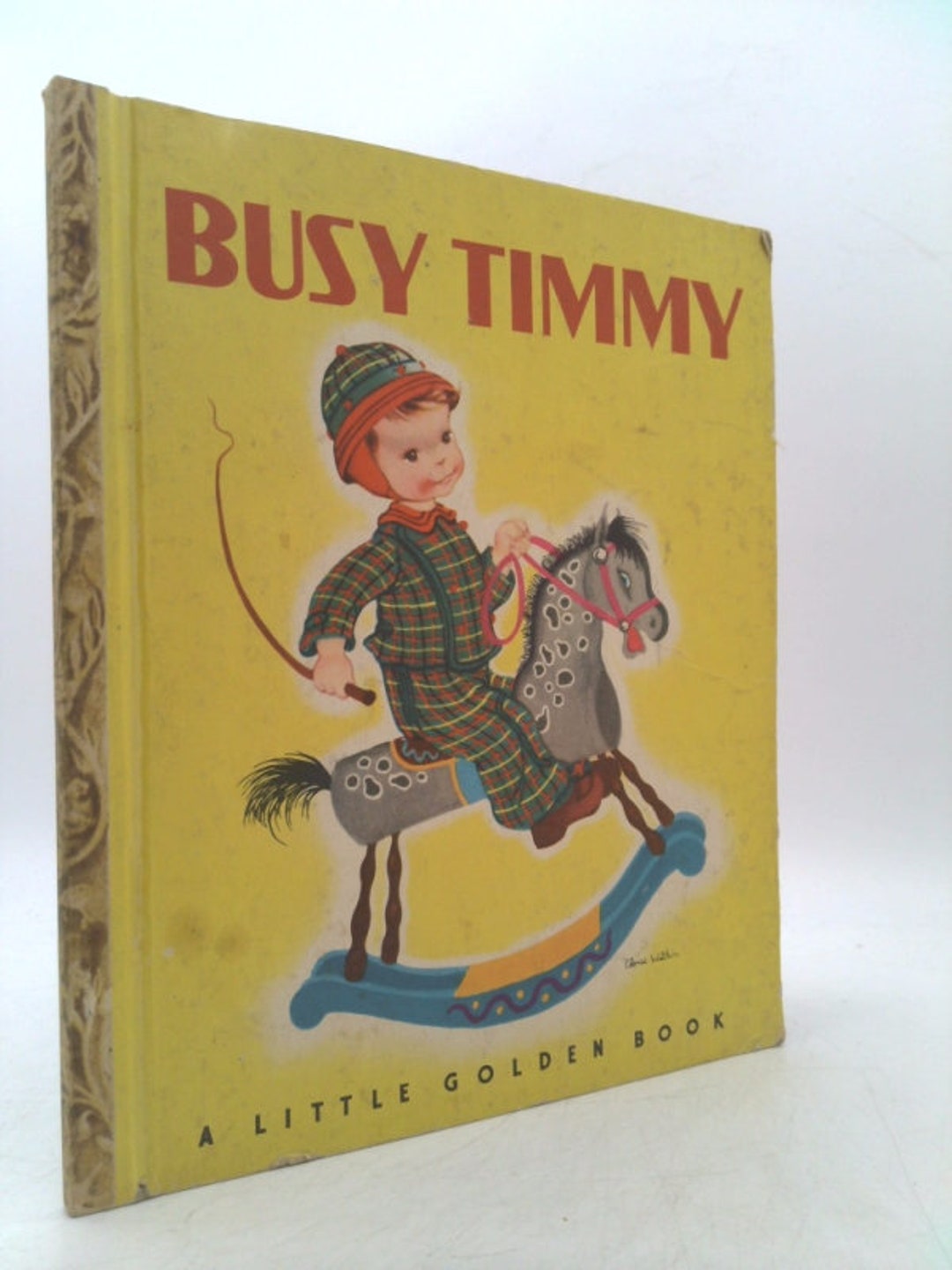 Busy Timmy. A Little Golden Book #50 by Kathryn and Byron Jackson and ...