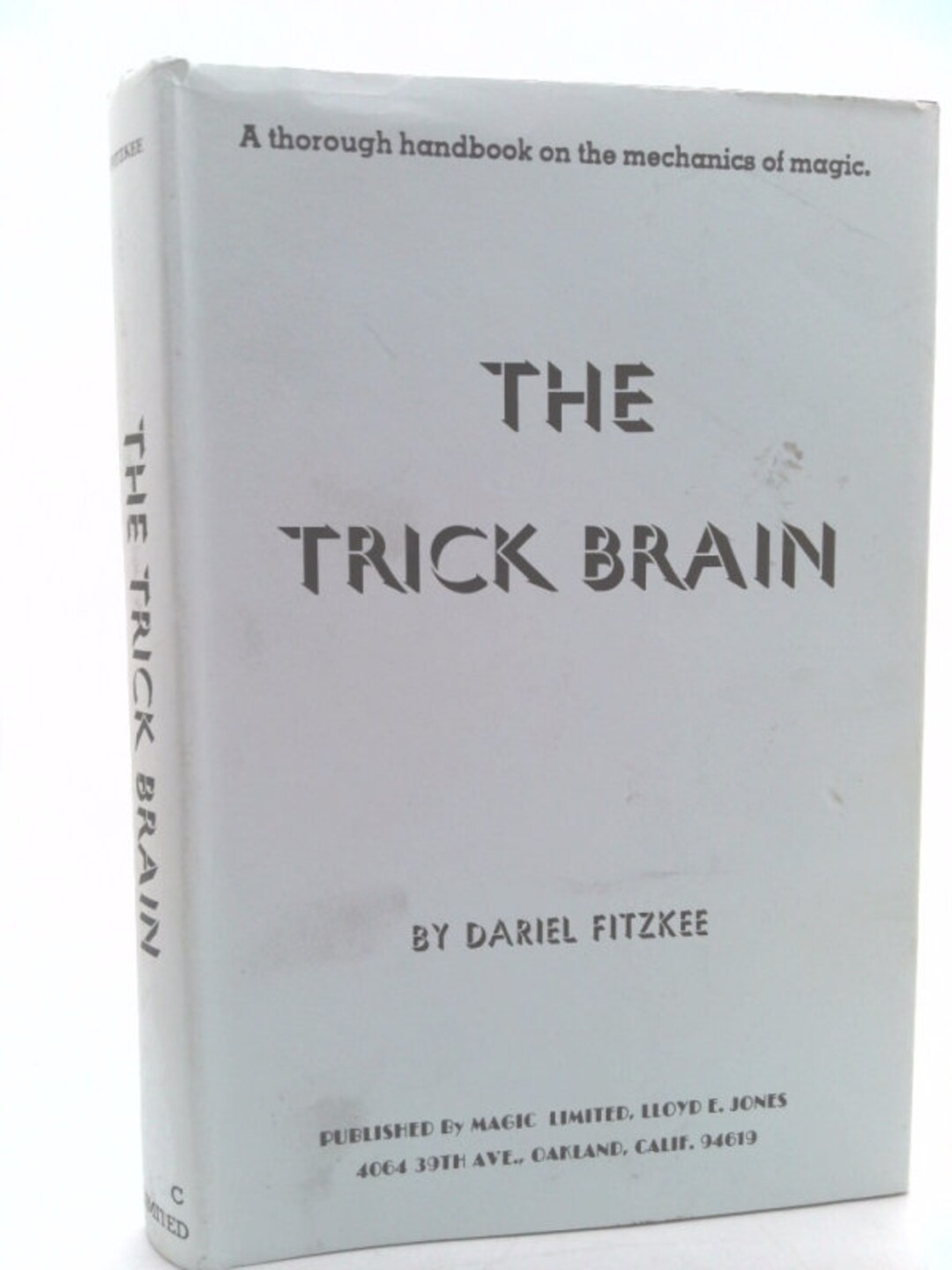 The Trick Brain by Dariel Fitzkee - Etsy