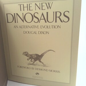 The New Dinosaurs: an Alternative Evolution by Dougal Dixon - Etsy