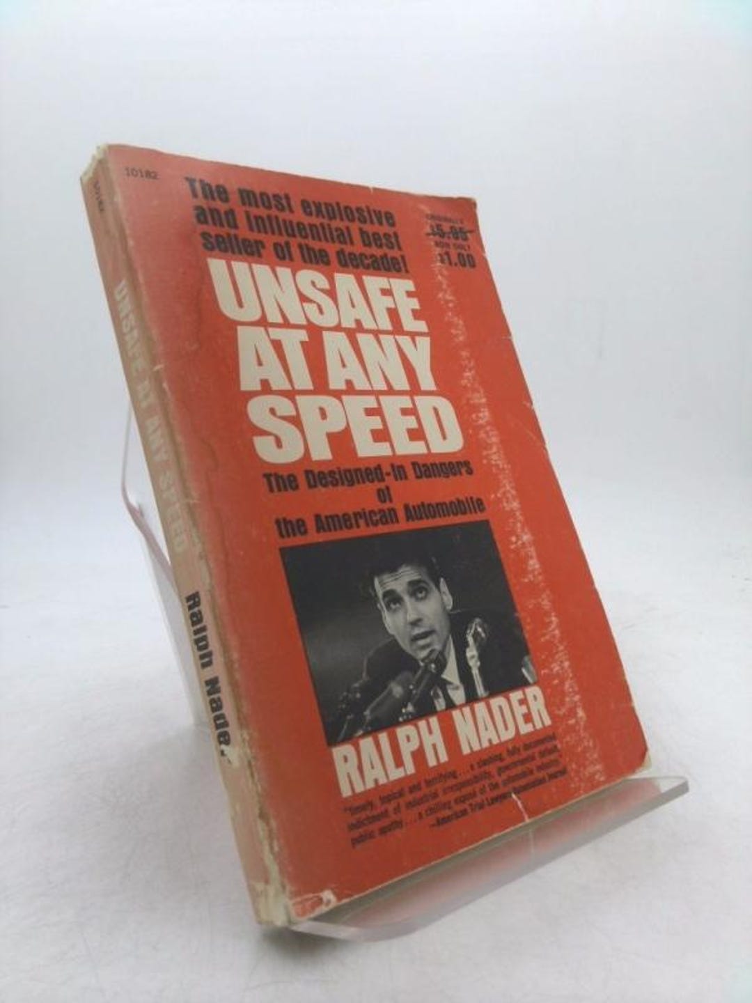 Unsafe at Any Speed by Ralph Nader - Etsy