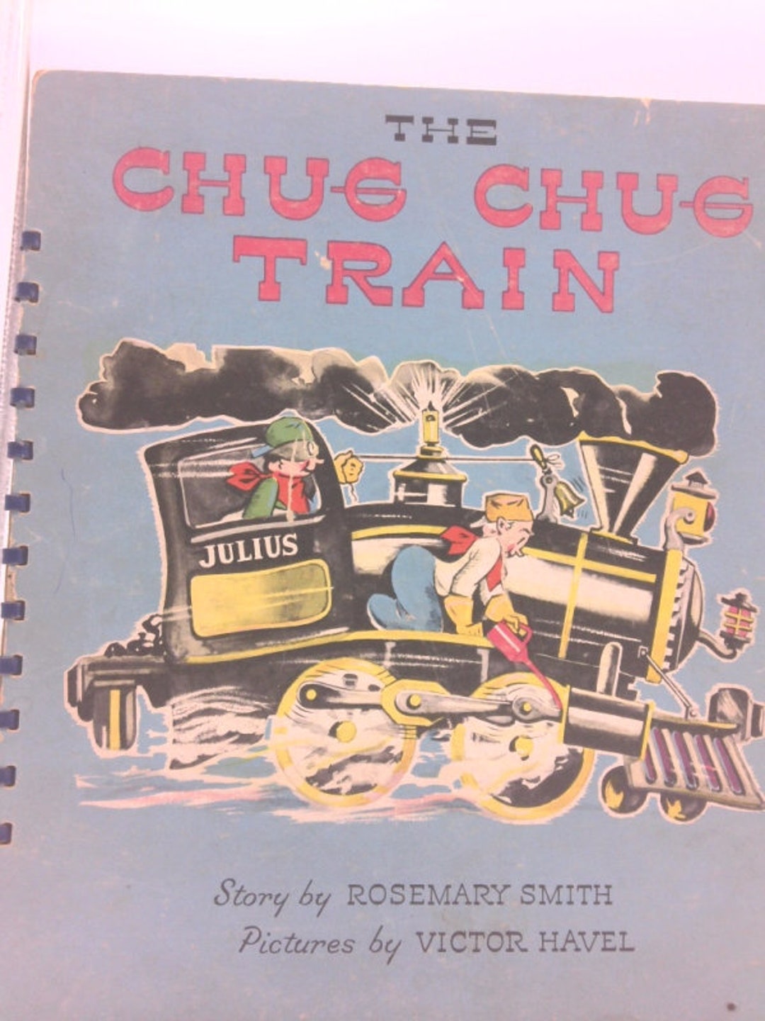 The Chug Chug Train by Rosemary Victor Smith - Etsy