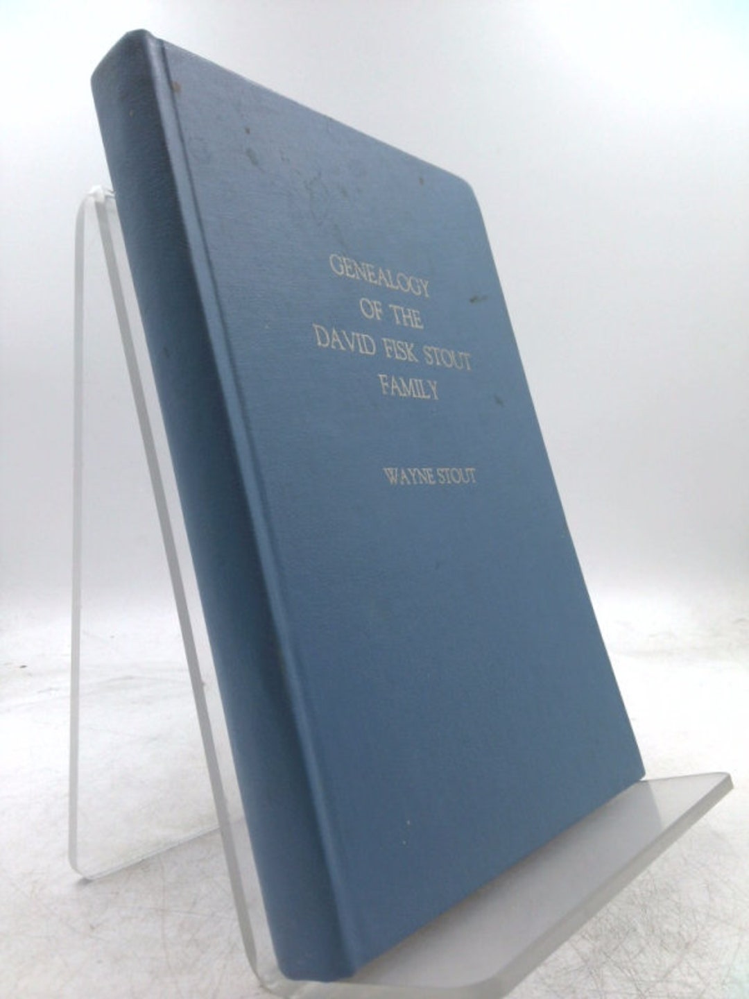 Genealogy of the David Fisk Stout Family by Wayne Dunham Stout - Etsy