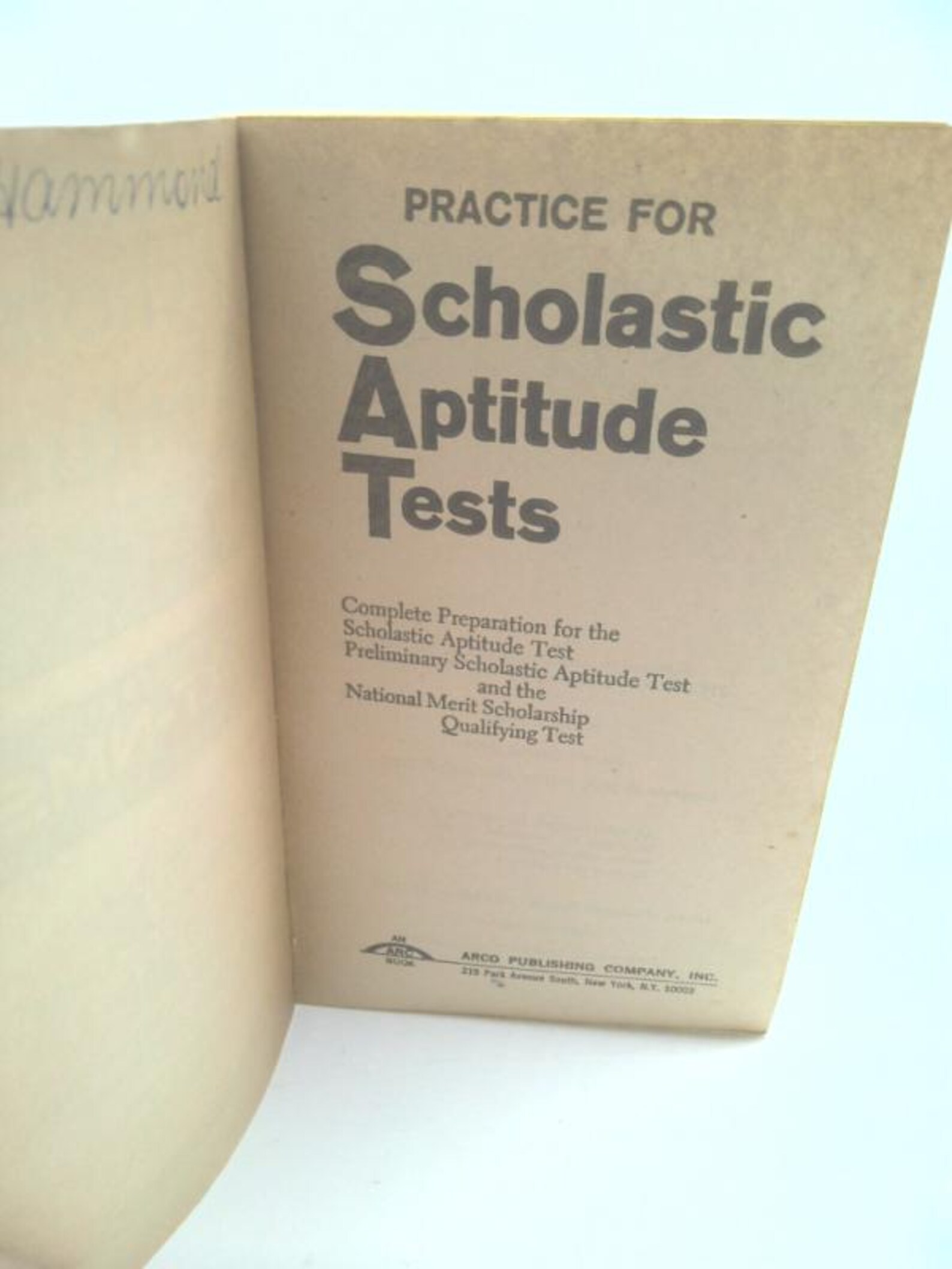 Practice for Scholastic Aptitude Tests - Etsy
