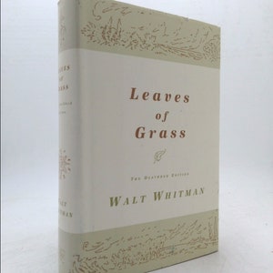 Leaves of Grass the Deathbed Edition by Walt Whitman - Etsy