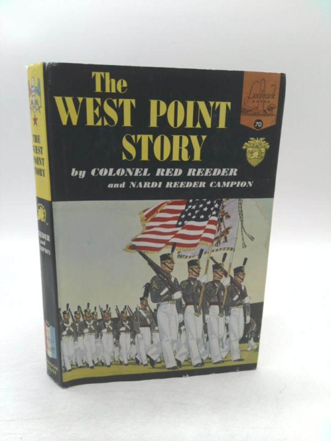 The West Point Story, (landmark Books, 70) by Colonel Red & Nardi ...