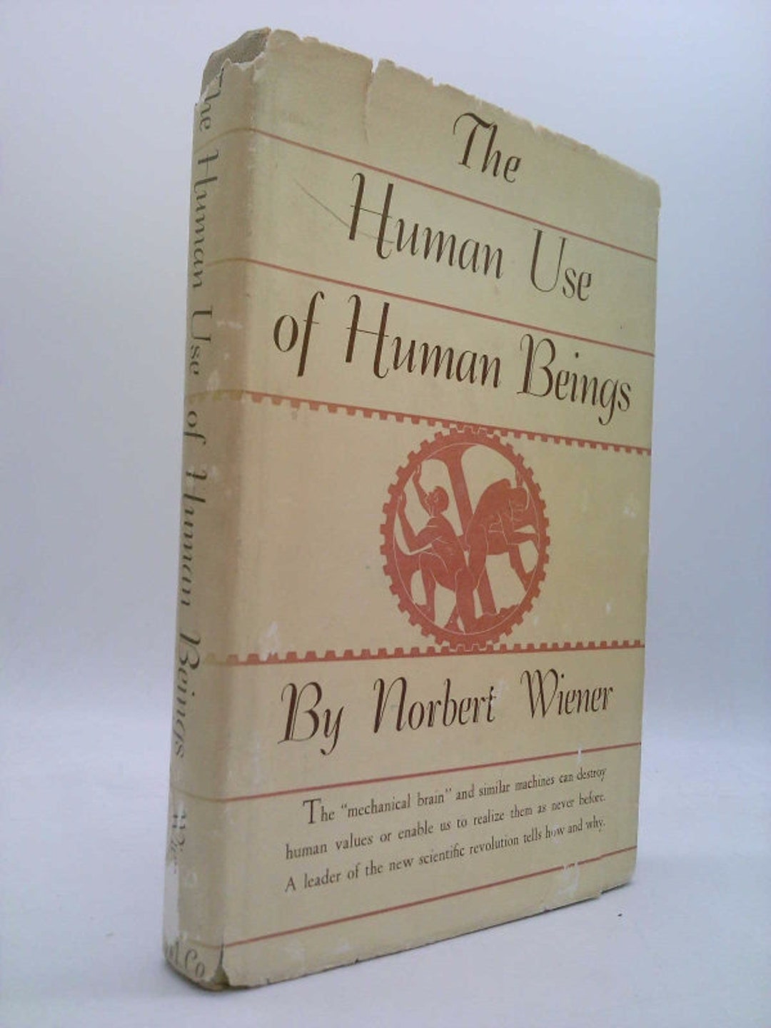 Human Use of Human Beings by Norbert Wiener - Etsy