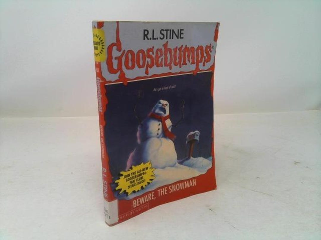 Beware, the Snowman (goosebumps) by R. L. Stine - Etsy