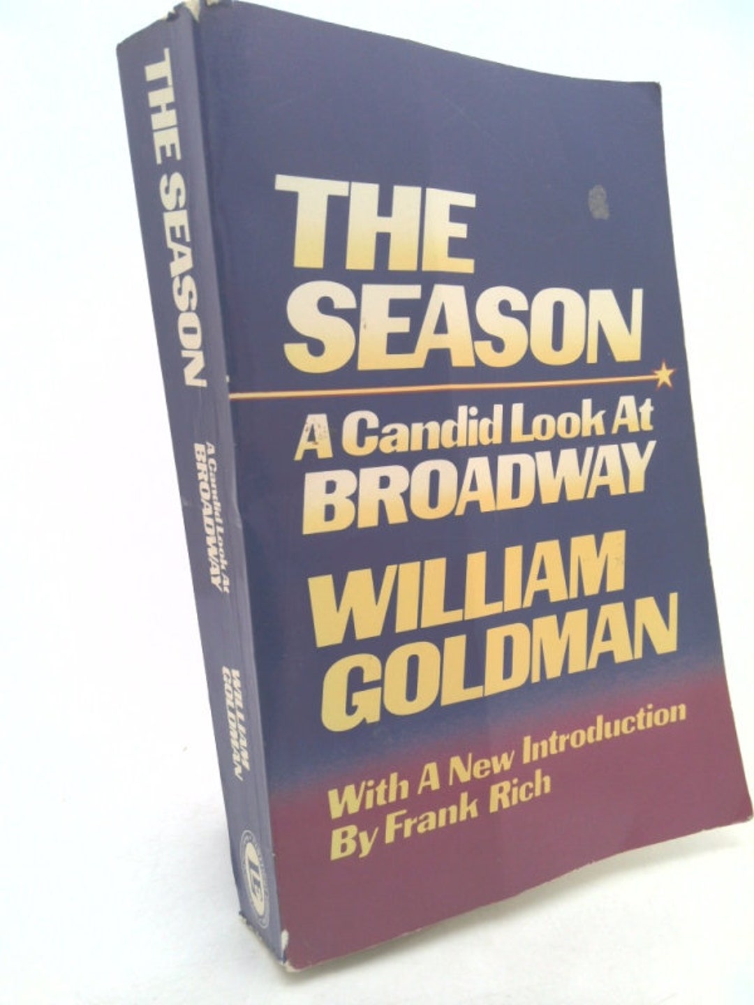 The Season: A Candid Look at Broadway by William Goldman - Etsy