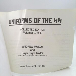 Uniform of the Ss by Andrew Mollo - Etsy