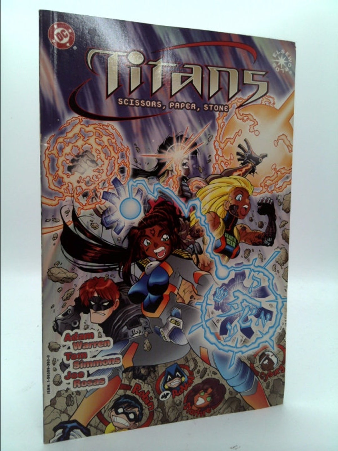Titans: Scissors, Paper, Stone by Adam, PH.D . Warren - Etsy