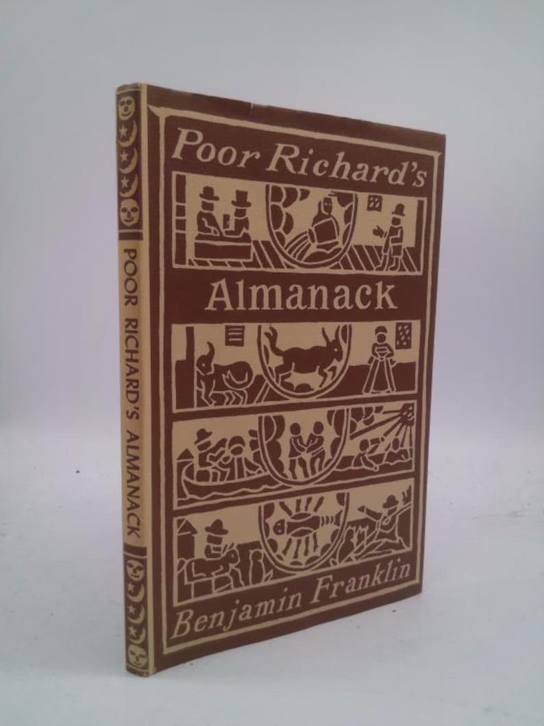 Poor Richard's Almanack by Benjamin Franklin - Etsy