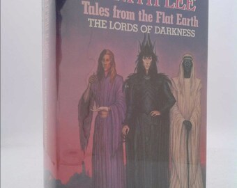 Tales From the Flat Earth: the Lords of Darkness by Tanith Lee Vintage Hardcover 1987 - Etsy