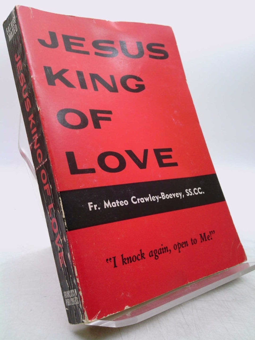 Jesus King of Love by SS.CC. Father Mateo Crawley-boevey - Etsy