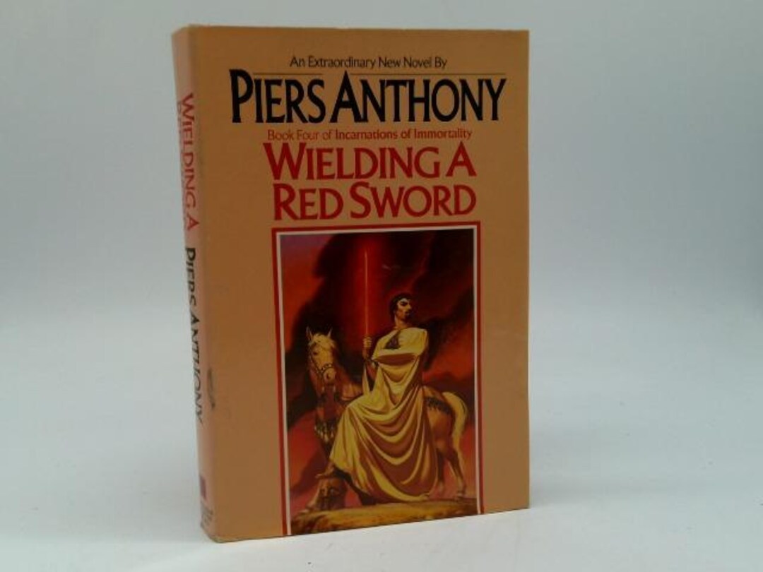 Wielding a Red Sword by Piers Anthony - Etsy