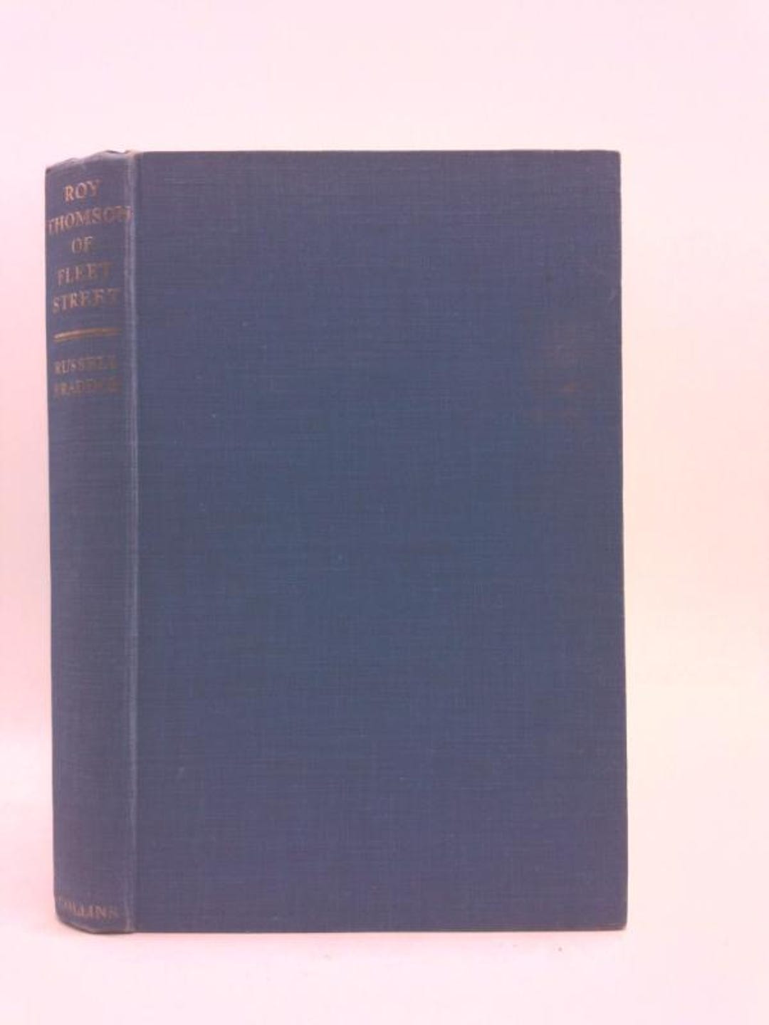 Roy Thomson of Fleet Street by Russell Braddon - Etsy
