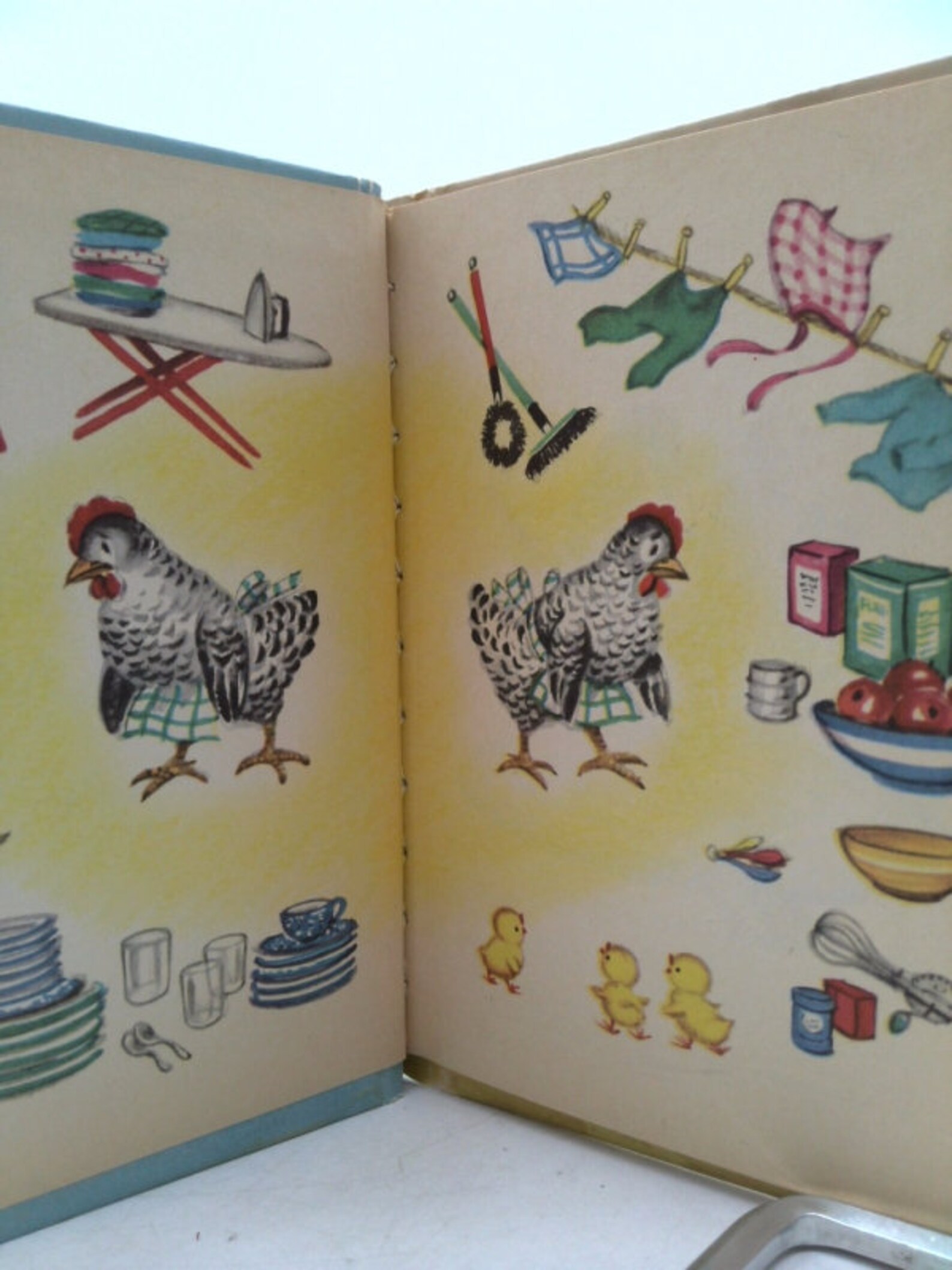 Mrs. Hen Goes to Market (A Rand Mcnally Junior Elf Book) by Godfrey ...