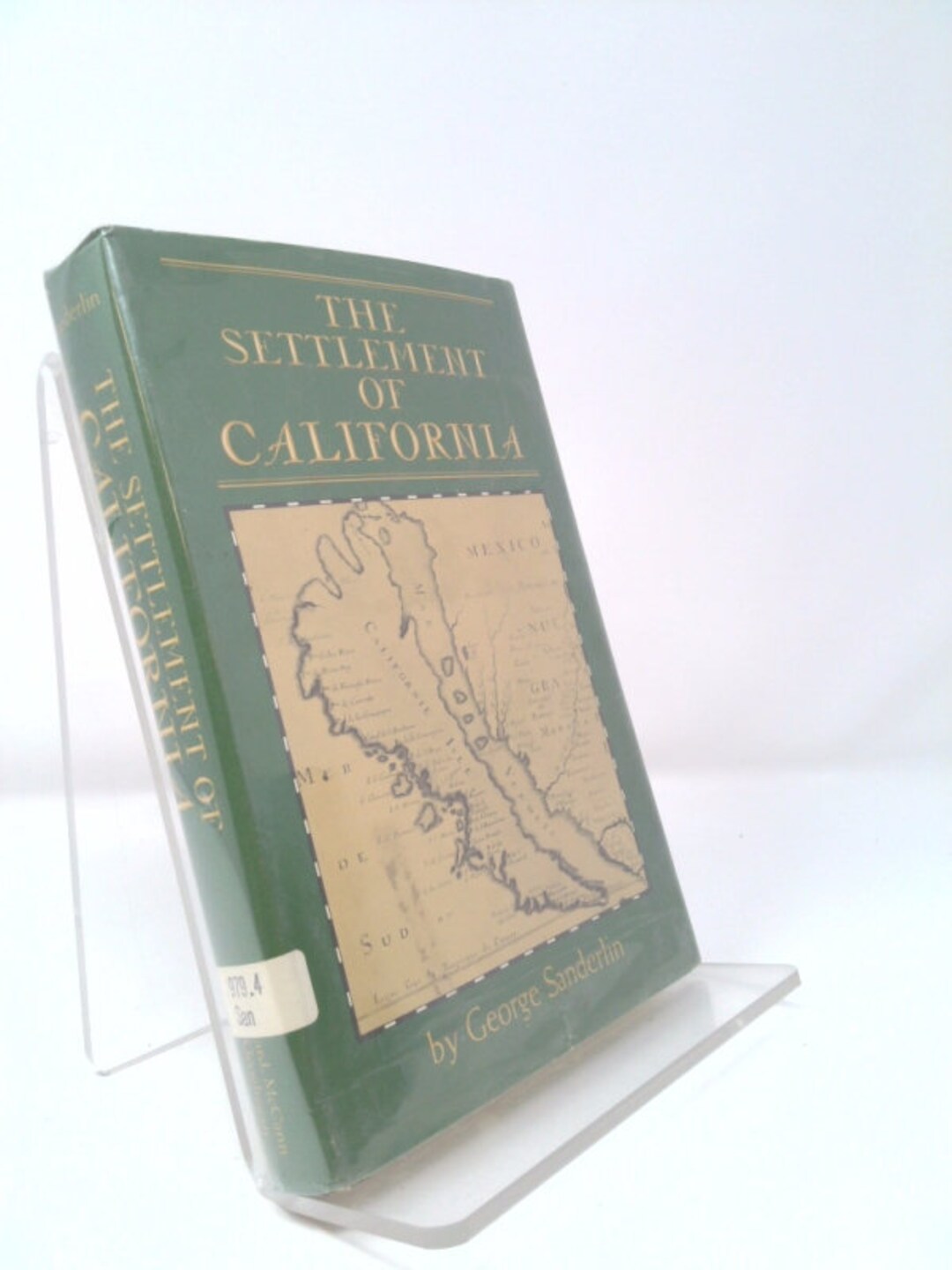 The Settlement of California by George William Sanderlin - Etsy