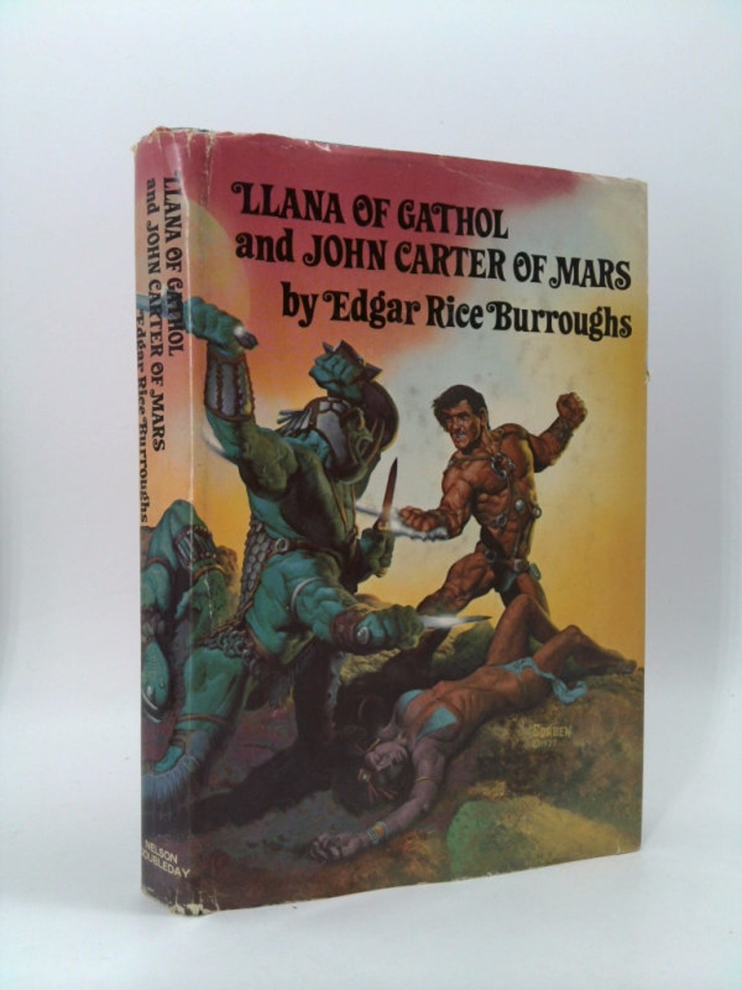 Llana of Gathol and John Carter of Mars by Edgar Rice - Etsy