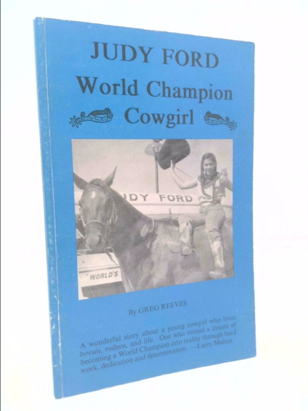 Judy Ford: World Champion Cowgirl by Greg Reeves - Etsy